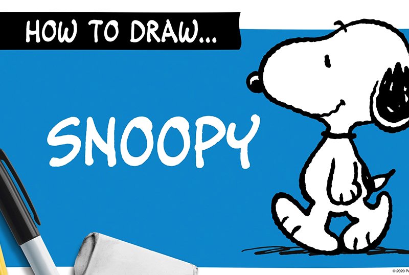 How to draw…Snoopy | girlonfilms.net